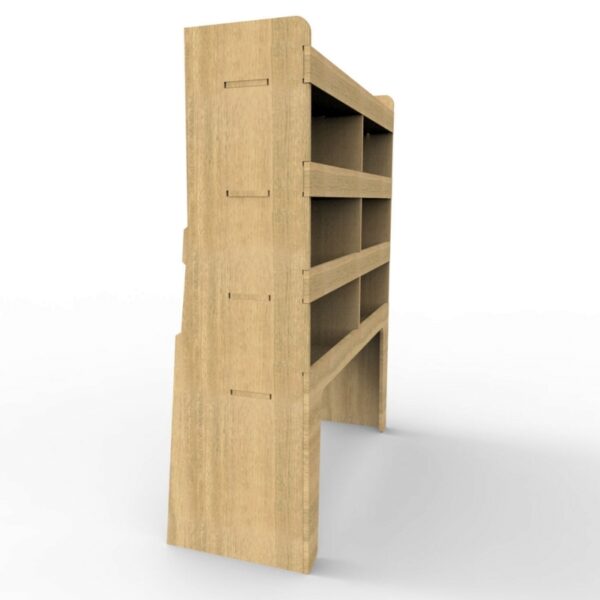 Ford Transit Custom 2013 to 2023 Plywood Offside van racking / Shelving ...