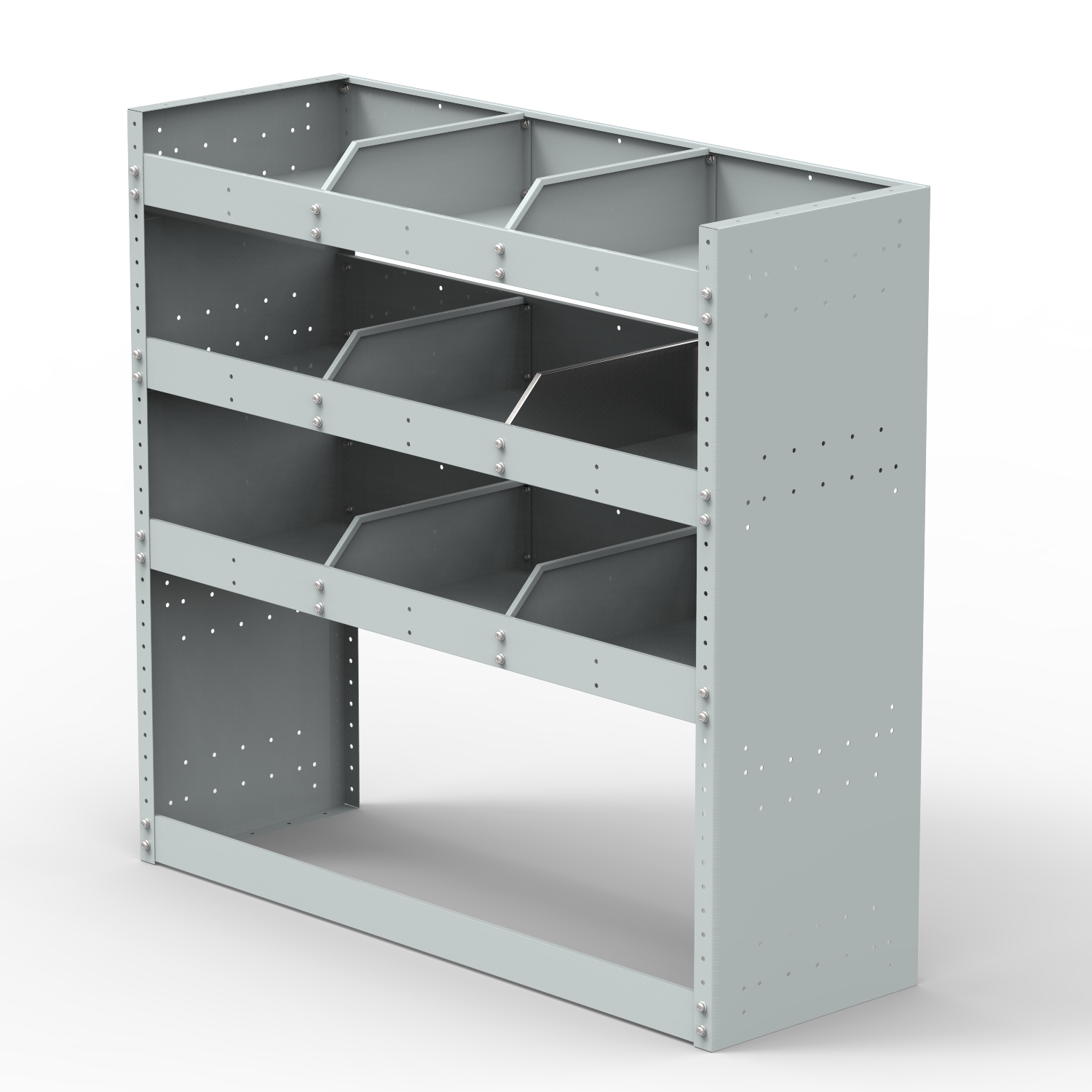 Vauxhall Vivaro Steel Van Racking - Shelving Unit - SBR1 | Demar Van ...