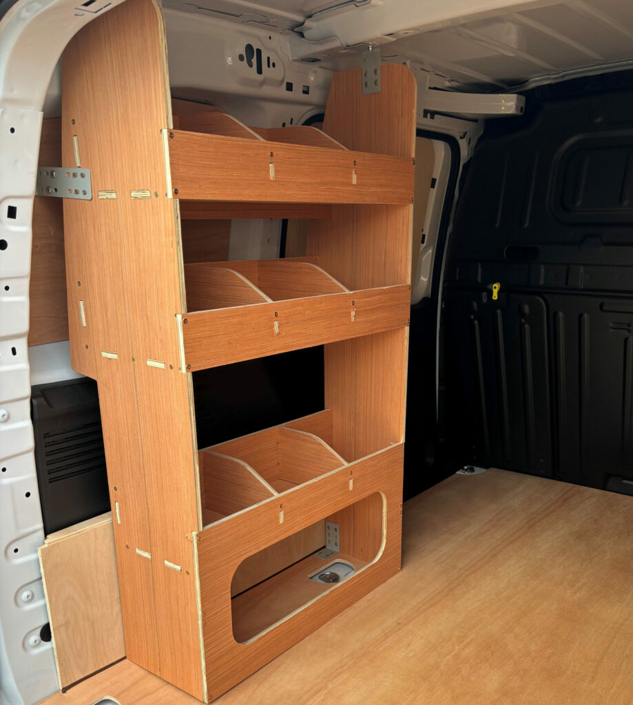 Vauxhall Combo 2018 On Plywood Van Racking Shelving Unit NEARSIDE ...