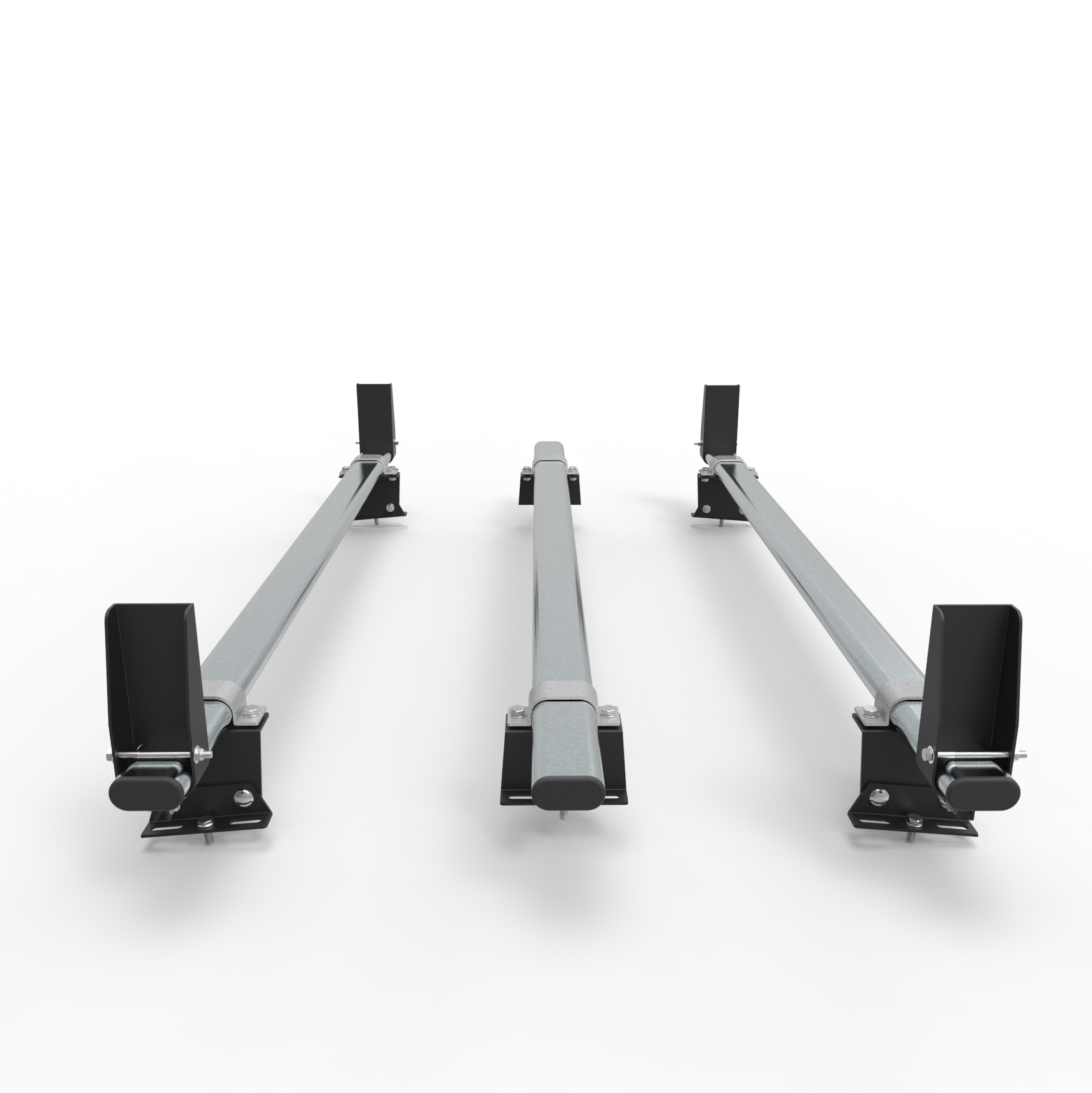 VW Caddy Roof Rack 2020 onwards 3 Bar System with loadstops Aero Tech ...